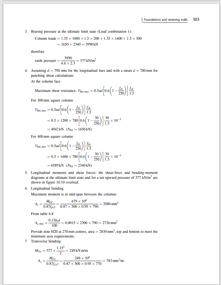 Combined Pad Foundation Calculator - FoundationCalcs